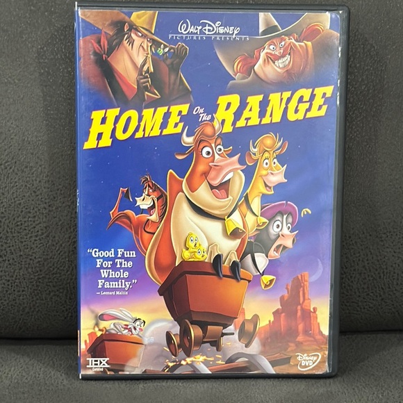 Disney | Other | Disneys Home On The Range Dvd Vibrant Cover Art | Poshmark